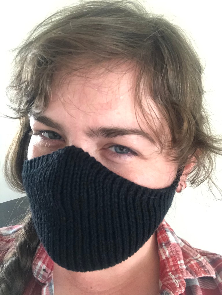 Hand Knit Face Mask Pattern – sarah inskeep designs